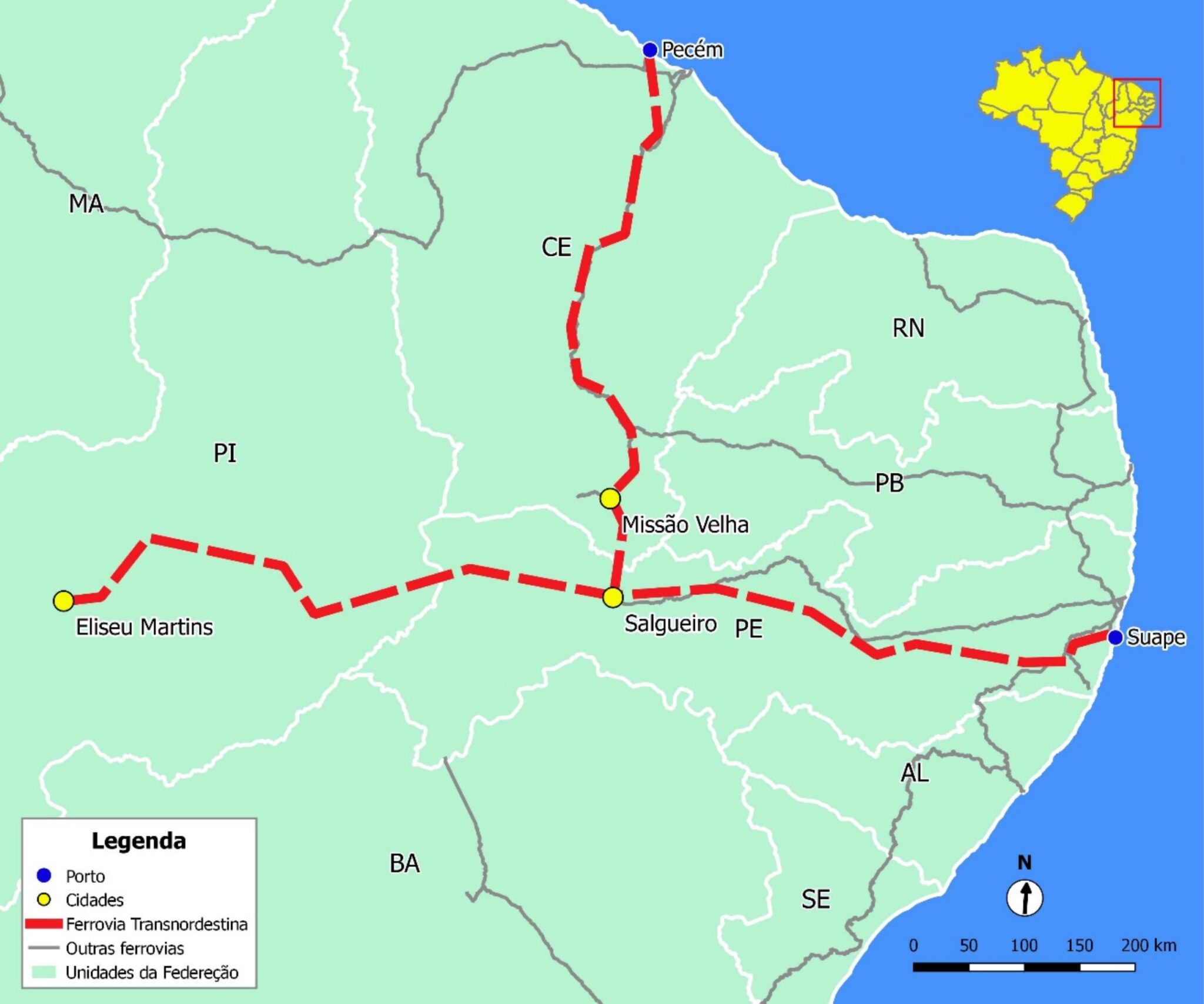 Ferrovia Transnordestina – Ferrovia & Sociedade